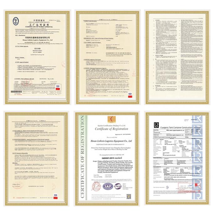 ASME Liquid Transport Containers 25000 Liter Bulk Iso Tank Containers