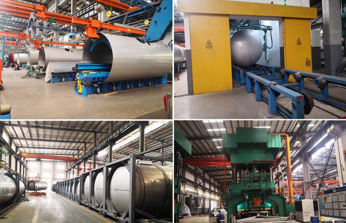 ASME Liquid Transport Containers 25000 Liter Bulk Iso Tank Containers