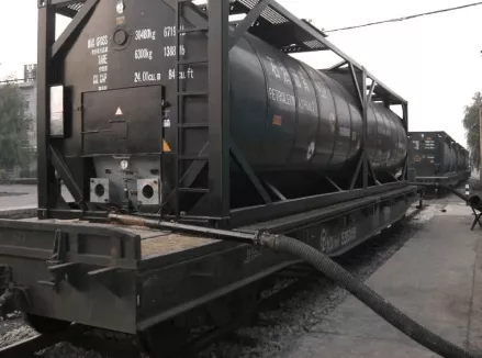 Helium ISO Container Liquid Tank Container 20ft T62 Asphalt